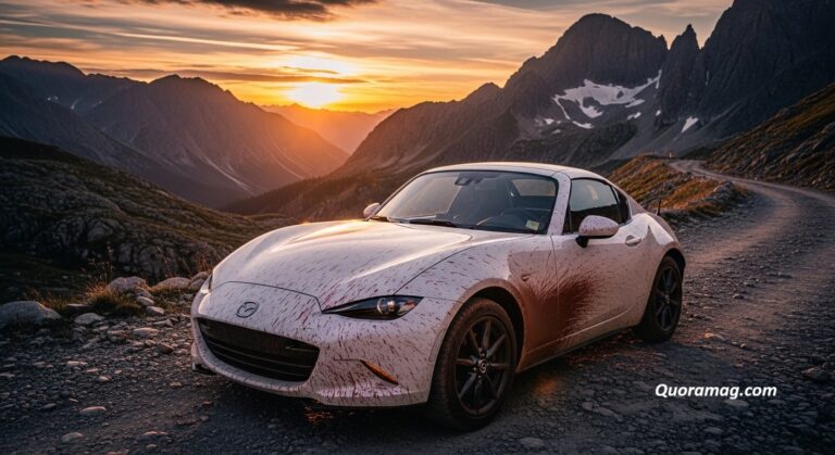 The Blood Mountain White Miata Safety Features | QuoraMag